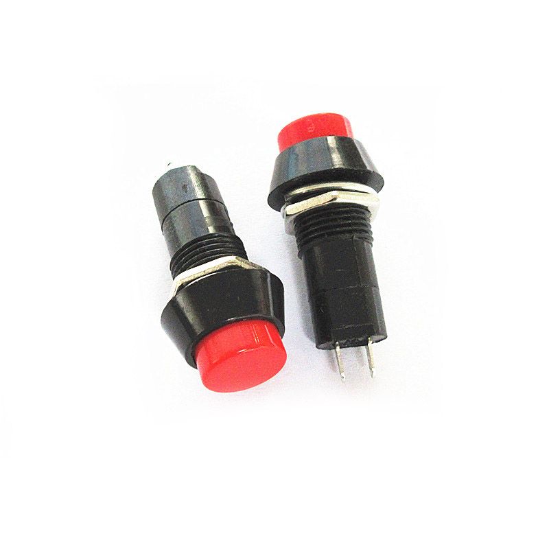 12MM Red Round N/O Normally Open Push Button Switch PBS-11 – SA BuyAll