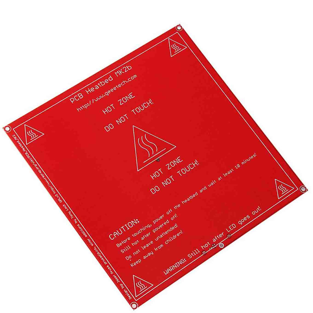 3D Printer PCB Heatbed MK2B 214x214mm Dual Power 12/24VDC – SA BuyAll
