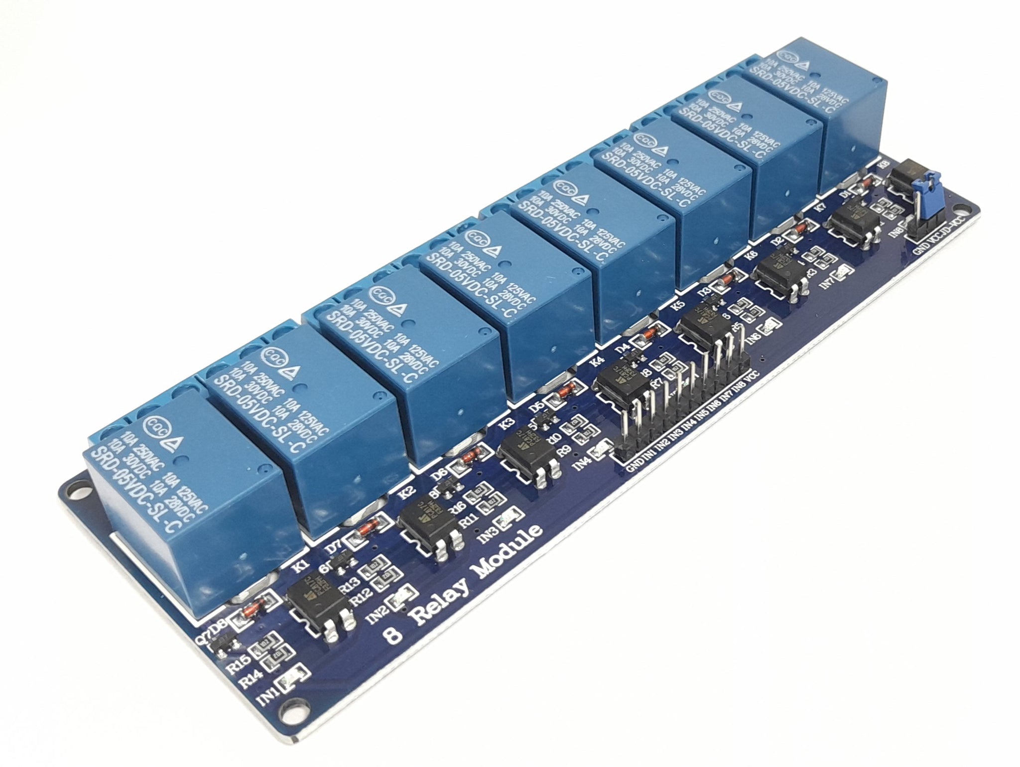 8 Channel Optocoupler 5V Relay Module – SA BuyAll