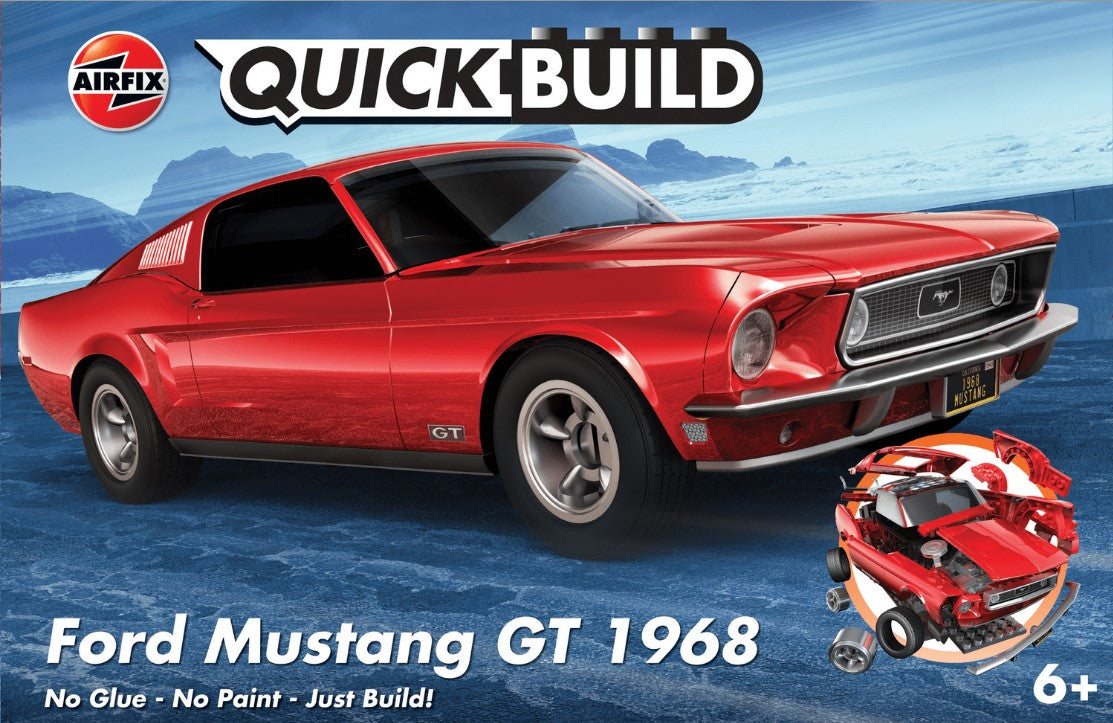 AIRFIX QUICKBUILD FORD MUSTANG GT 1968 J6035 – SA BuyAll