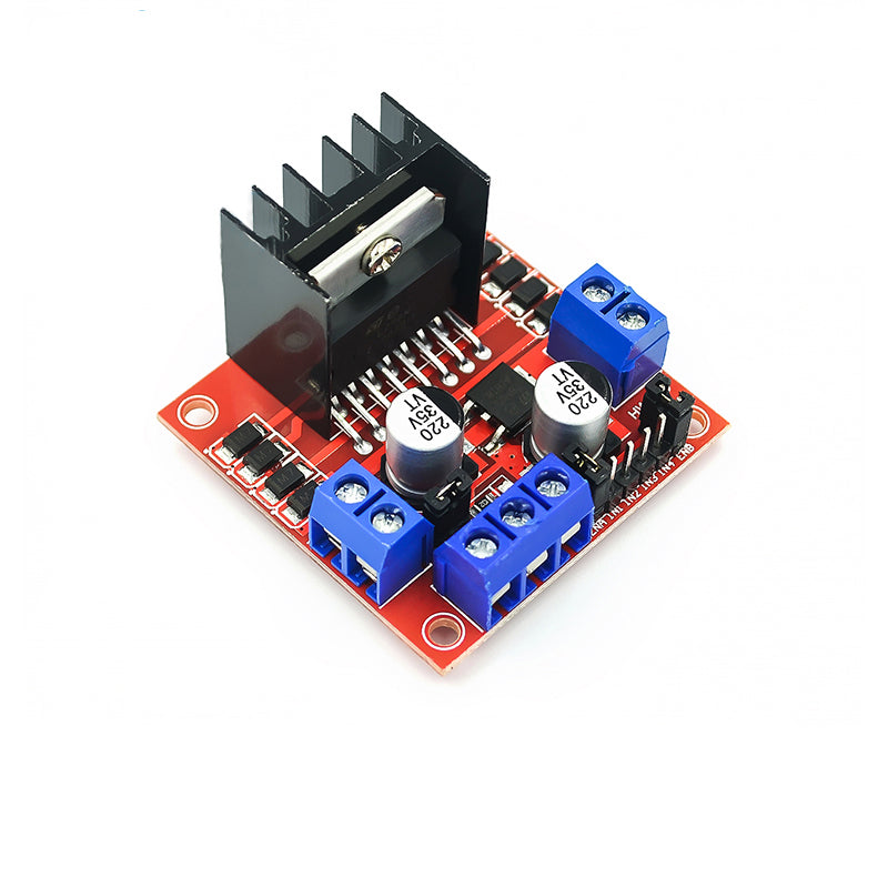 L298N Dual H Bridge DC Stepper Motor Driver Board (Red) – SA BuyAll