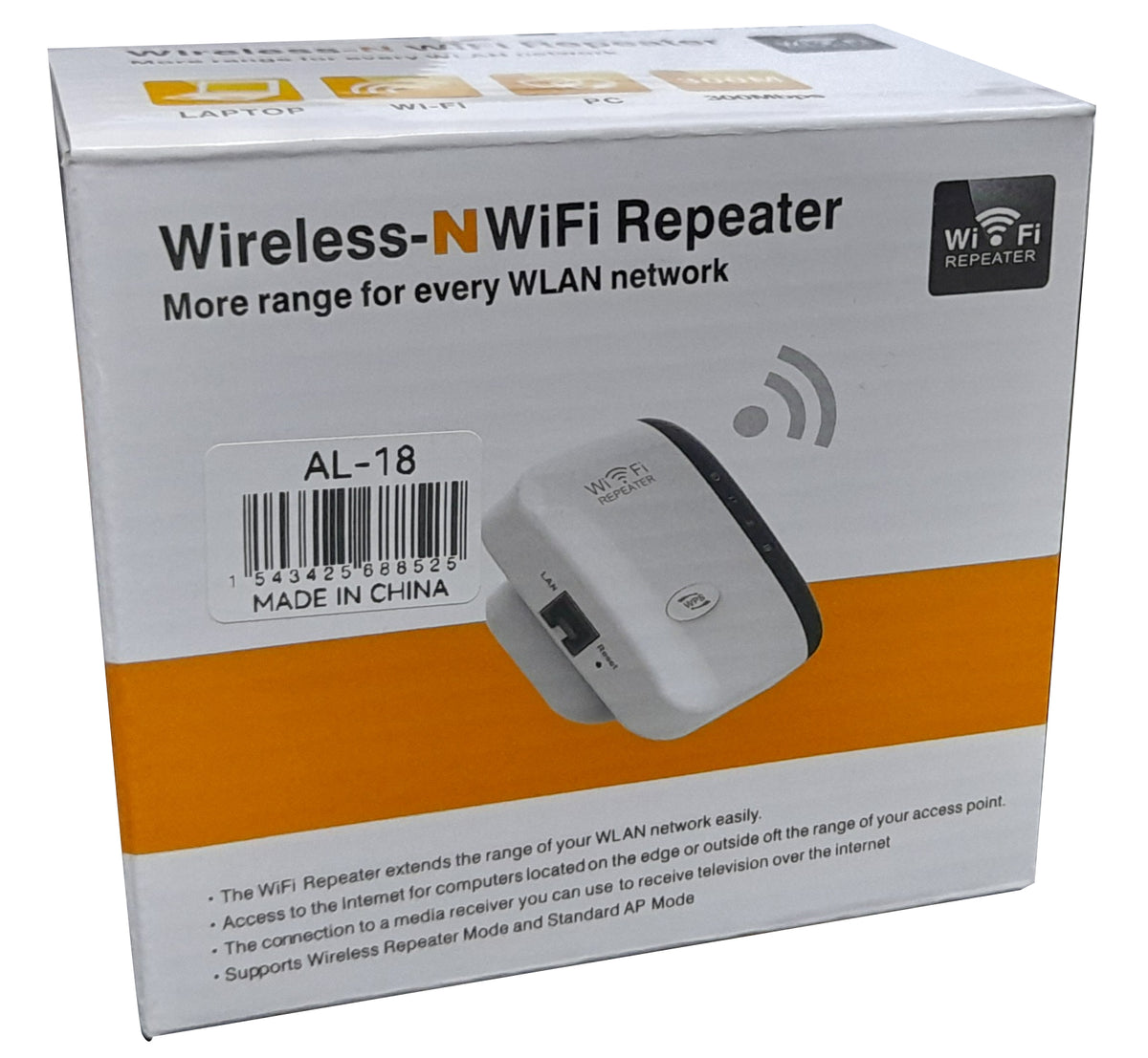 Wireless-N Wifi Repeater AL-18 – SA BuyAll